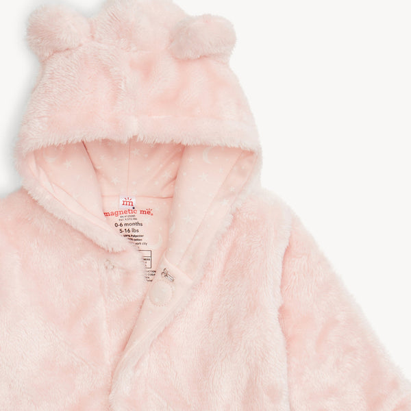 Pink Blossom Minky Magnetic Jacket