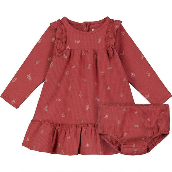 Aswen Dress - Pumpkin Gourds