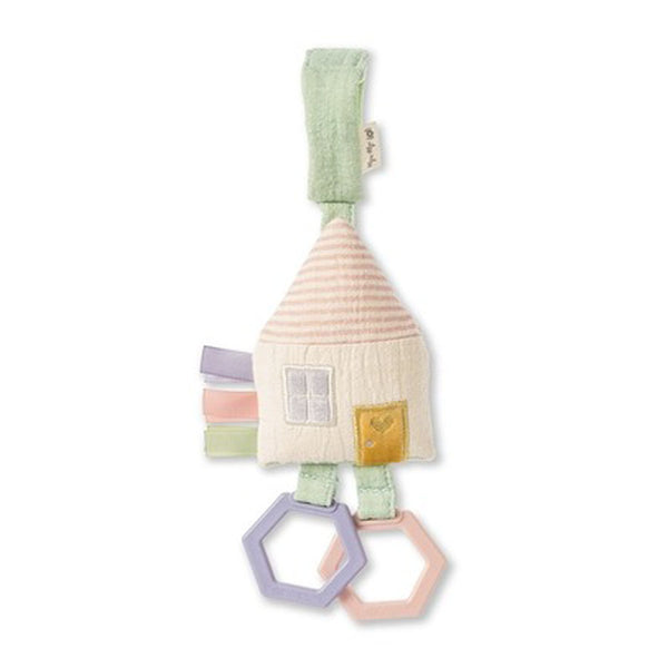 Bitzy Bespoke Ritzy Jingle Attachable Travel Toy - Cottage