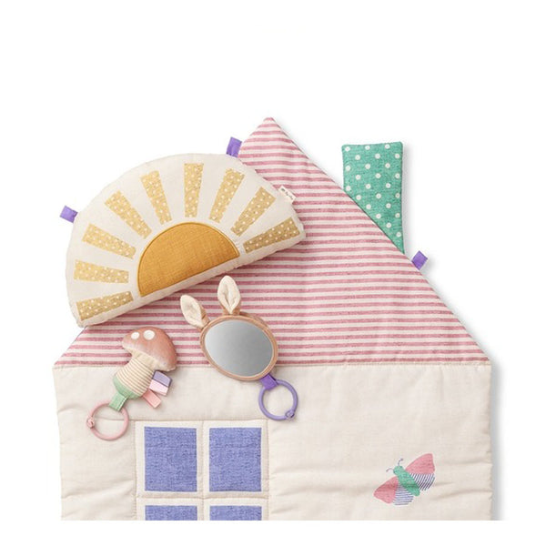 Bitzy Bespoke Ritzy Tummy Time™ Cottage Play Mat