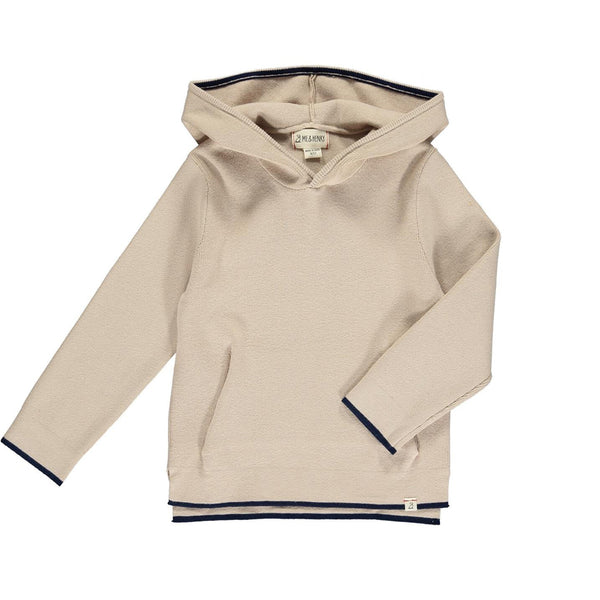 Cream Leiper Hooded Sweater