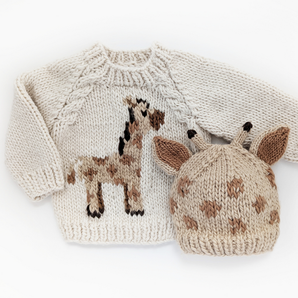 Giraffe Beanie Hat