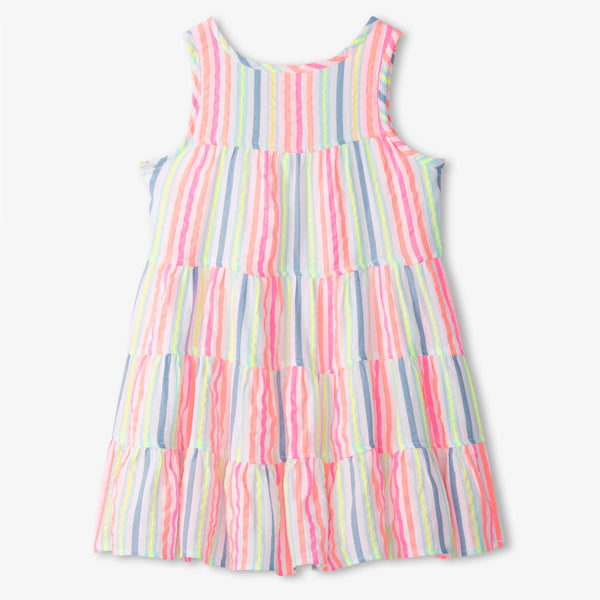 Girls Miami Beach Tiered Dress
