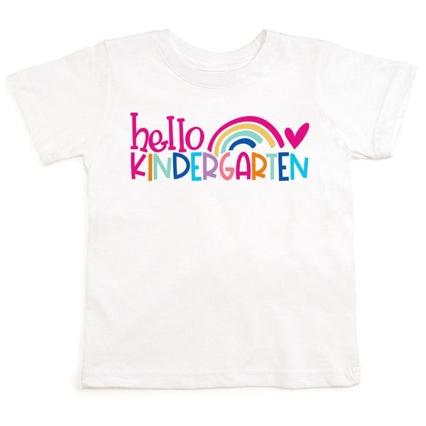 Hello Kindergarten Girls Tee