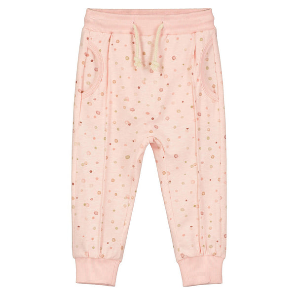 Jona Pants in Pink Polka Dots