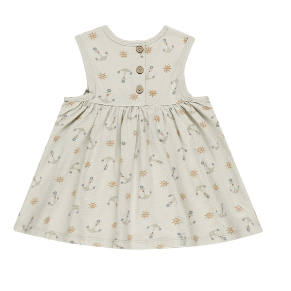 Layla Dress - Anchors