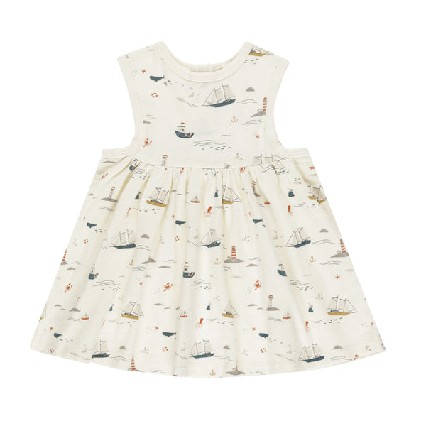 Layla Dress - Nautical