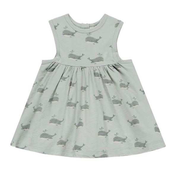 Layla Dress - Whales