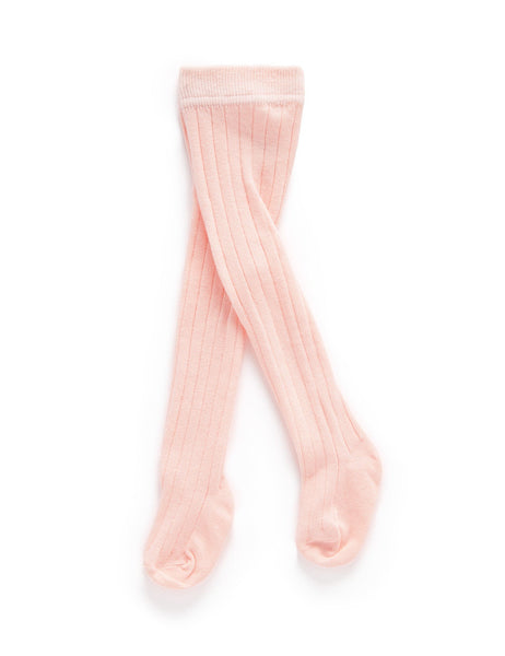 Rib Tights - Apricot