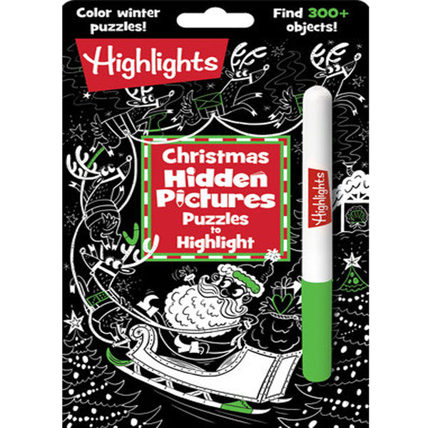 Christmas Hidden Pictures Puzzles to Highlight