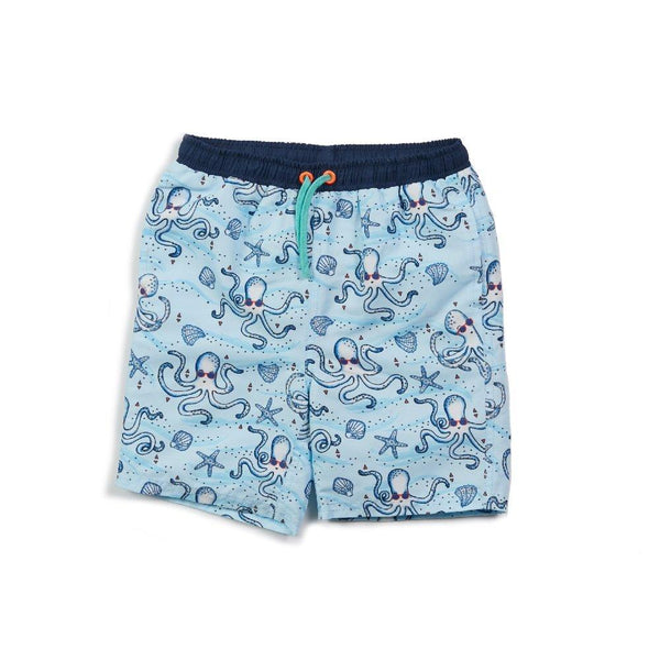 Drake Swim Trunk In Blue, EGG by Susan Lazar