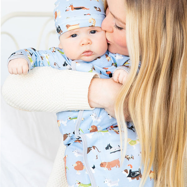 In-Dog-Nito II Modal Magnetic Sack Gown & Hat Set