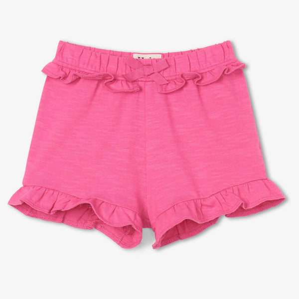 Pink Baby Ruffle Shorts