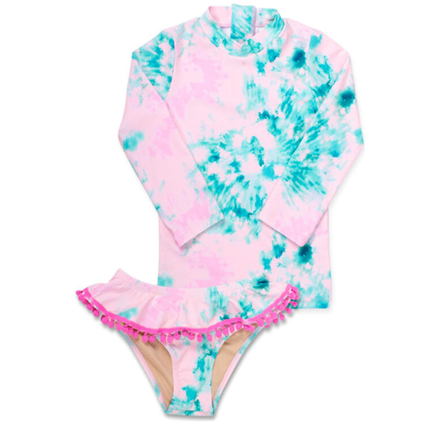 Rashguard Set - Preppy Tie Dye