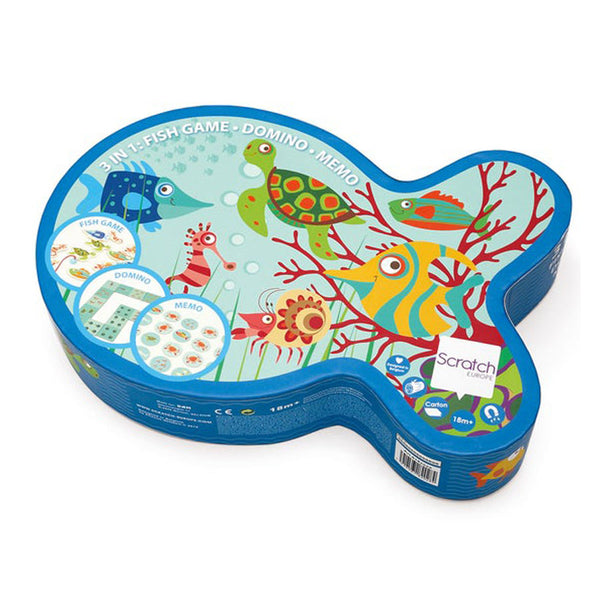 Scratch - 3 In 1 Fishing Game