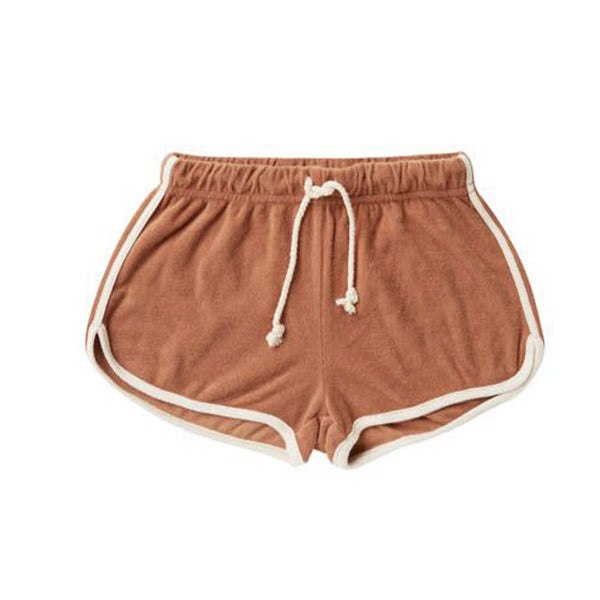 Terry Track Short | Terracotta